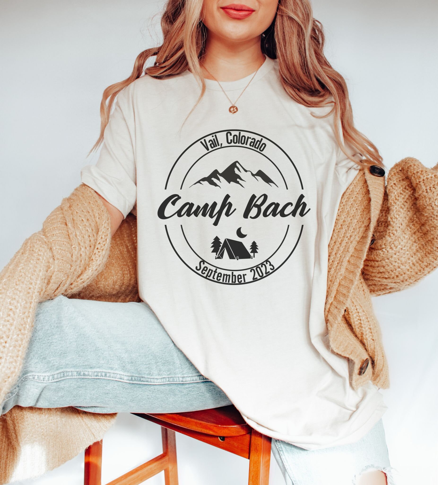 Camp Bachelorette Shirt Custom Camp Bach Mountain Bachelorette - Etsy