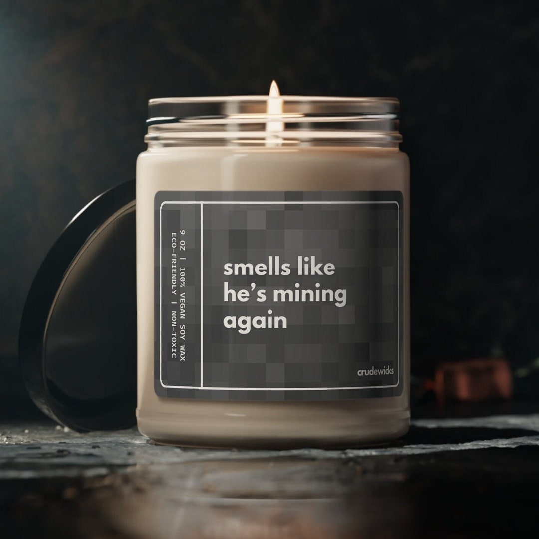 Personalized Gamer Gift Funny Candle Birthday Gift for Him Nerdy ...