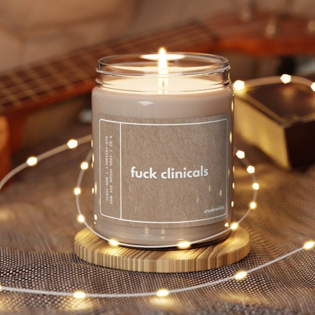 Nurse Preceptor Gift Funny Candle, Nursing School Clinical Rotations ...