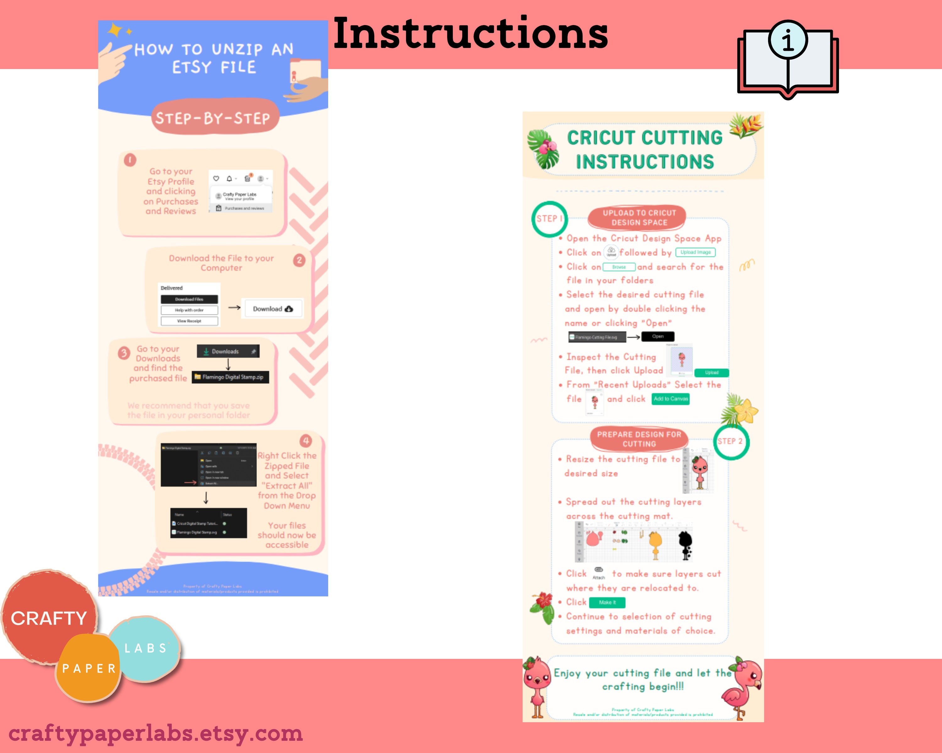 Flamingo SVG Cricut Cutting File for Paper Crafts | Summer Digital ...