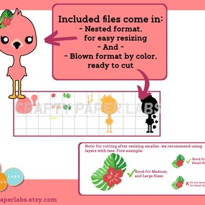 Flamingo SVG Cricut Cutting File for Paper Crafts | Summer Digital ...