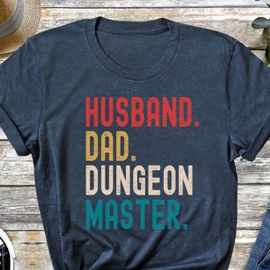 Dnd Dungeon Dad Shirt,dnd Dad Shirt,fathers Day Shirt,dad Gifts From ...