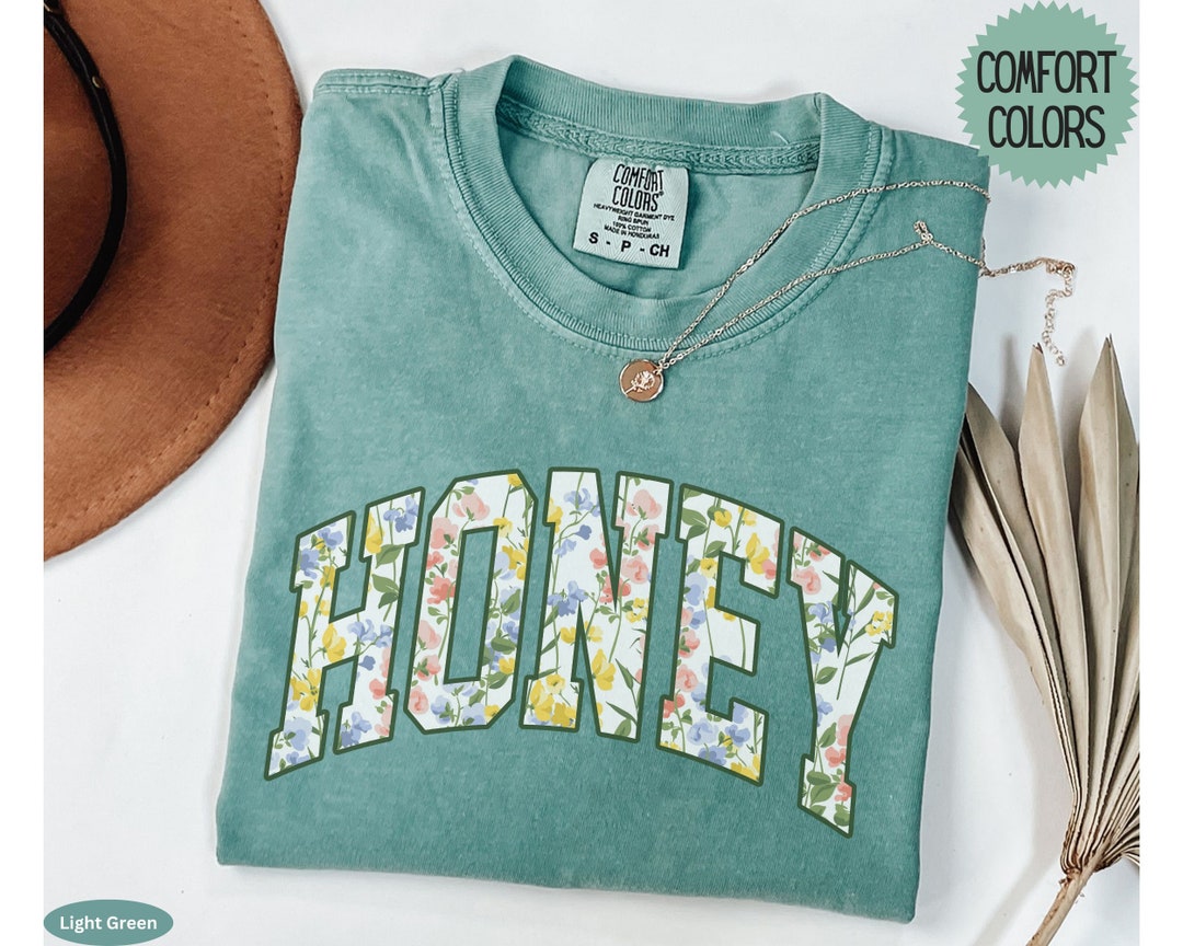 Comfort Colors® Honey Tshirt Mothers Day Gift for Honey Grandma T Shirt ...