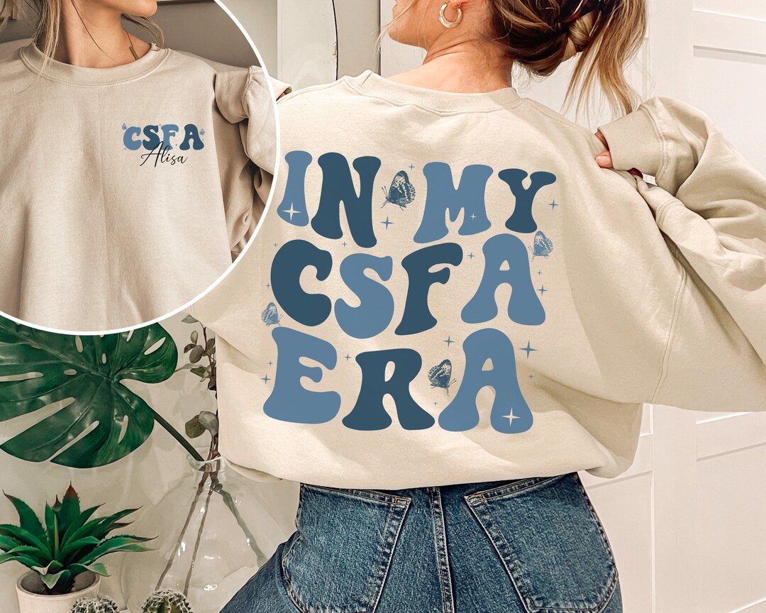 Personalized in My CSFA Era T Shirt Certified Surgical First Assistant ...