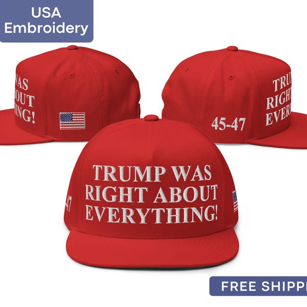 White 47 Trump Hat - Etsy