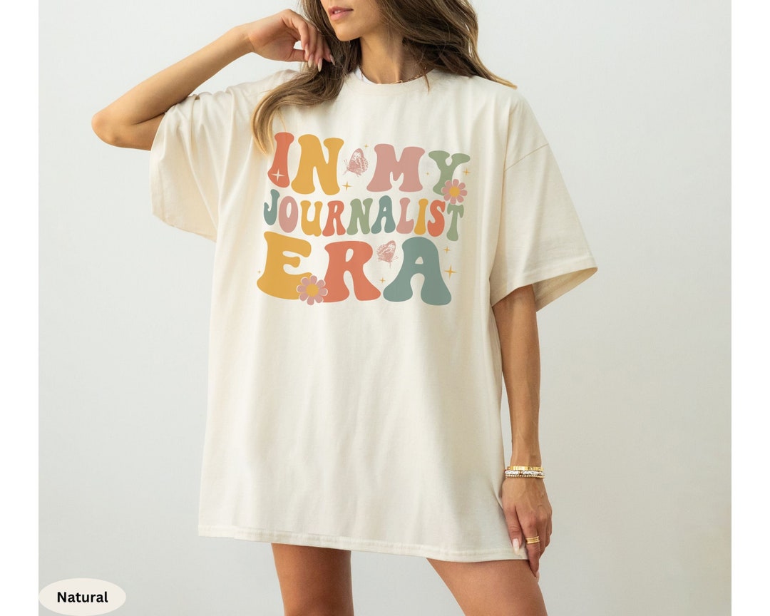Journalist Shirt in My Journalist Era T Shirt Journalist Gift Womens ...