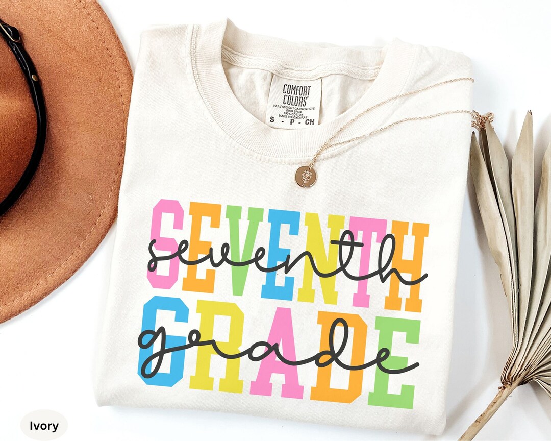 7th Grade Teacher Shirt, Seventh Grade Teacher T Shirt, 7th Grade T ...