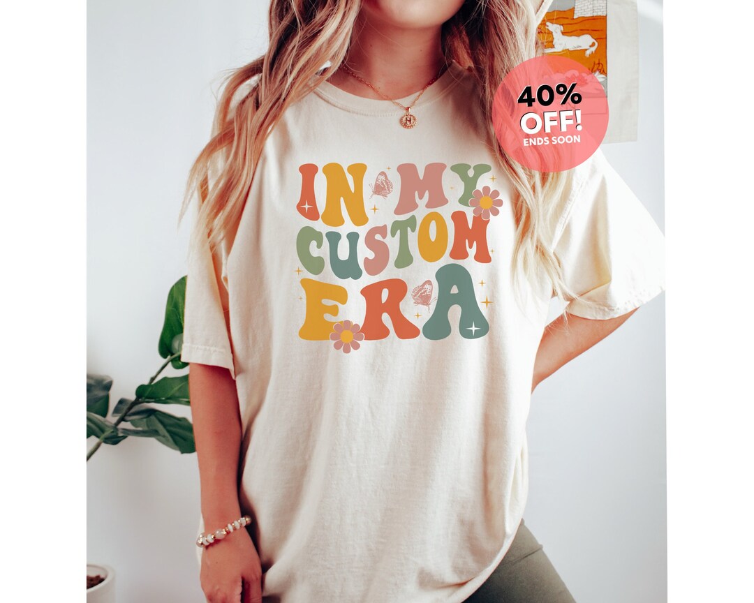 In My Era Custom T-shirt, Personalized Sweatshirt, Gift for Fan Girl T Shirt, Custom Eras Hoodie ...