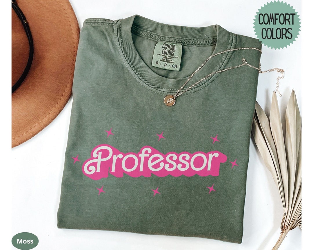 Professor Gift, Professor Shirt Comfort Colors, Retro Professor ...