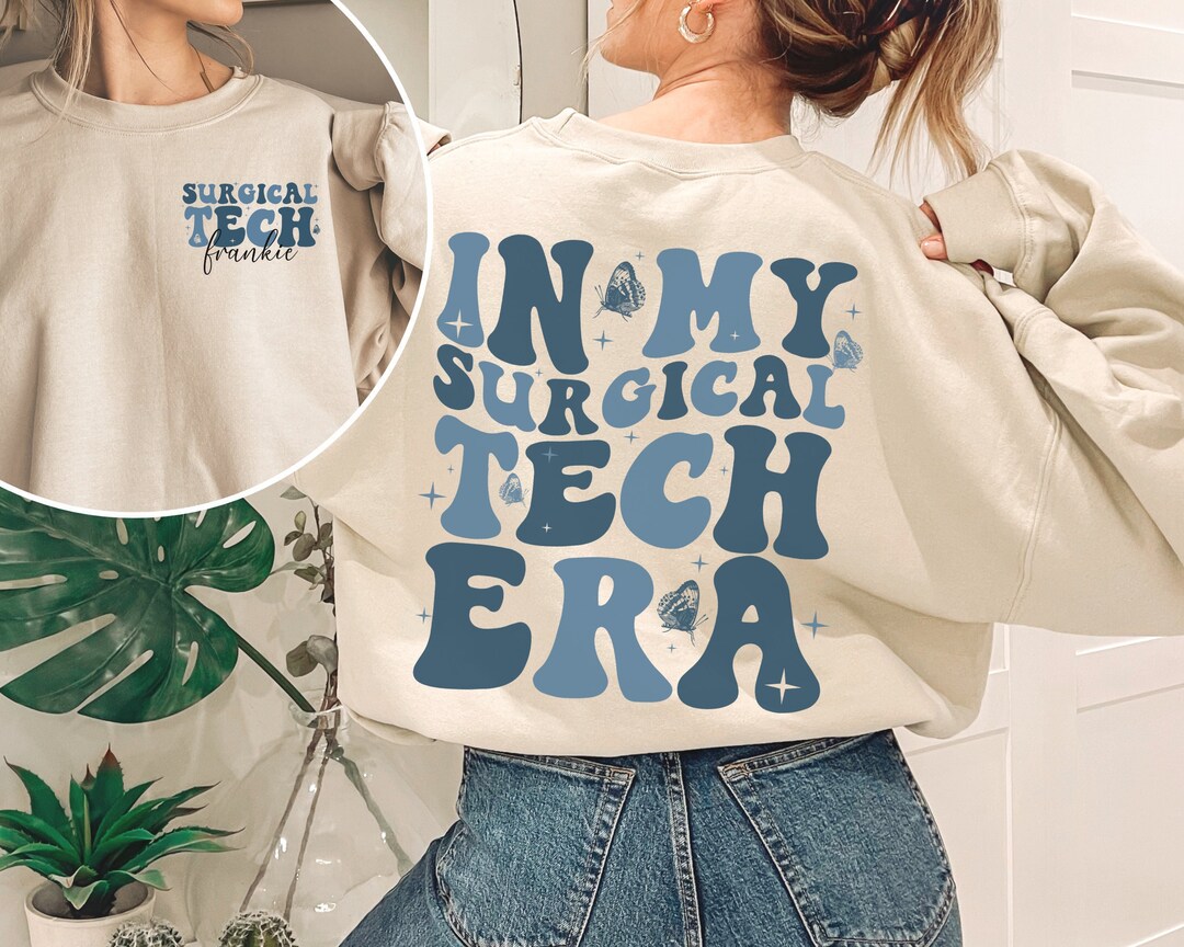 Custom Surgical Tech Gifts, Personalized in My Surgical Tech Era Shirt, Scrub Techs Tshirt ...