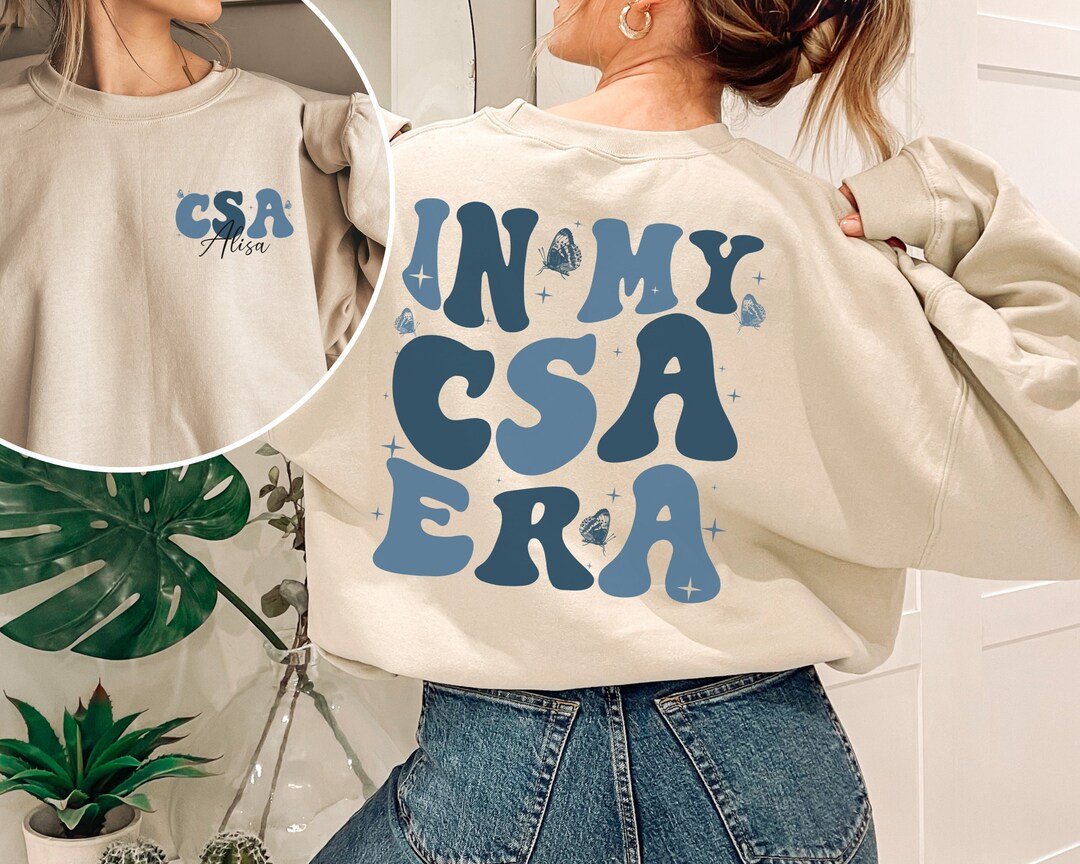 Personalized in My CSA Era T Shirt Certified Surgical - Etsy