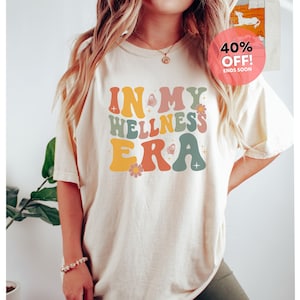 In My Wellness Era Shirt, Wellness Tshirt, Healthiness Shirt, Self Care ...