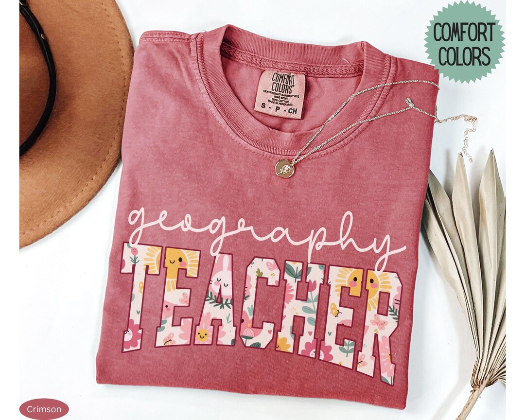 Geography Teacher Shirt Geography Teacher Gift Geography T Shirt for ...