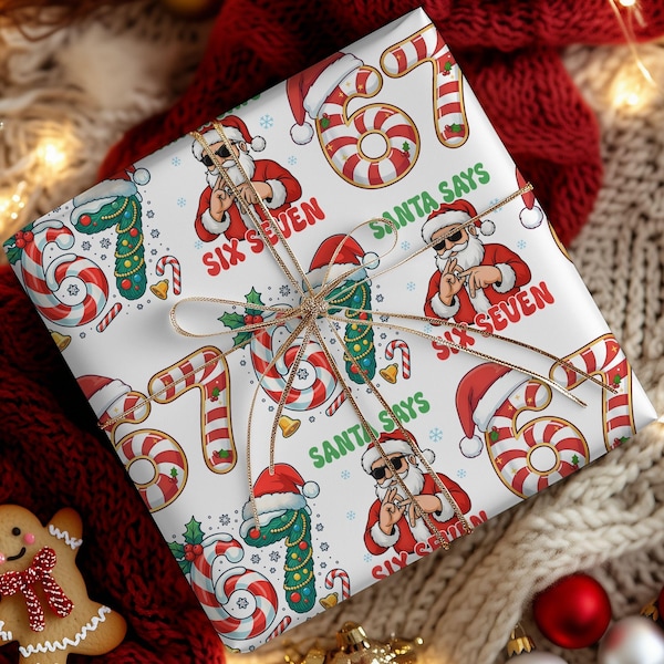 Funny Christmas Wrapping Paper - Etsy