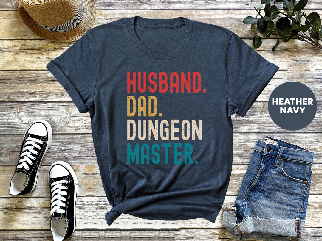 Dnd Dungeon Dad Shirt,dnd Dad Shirt,fathers Day Shirt,dad Gifts From ...