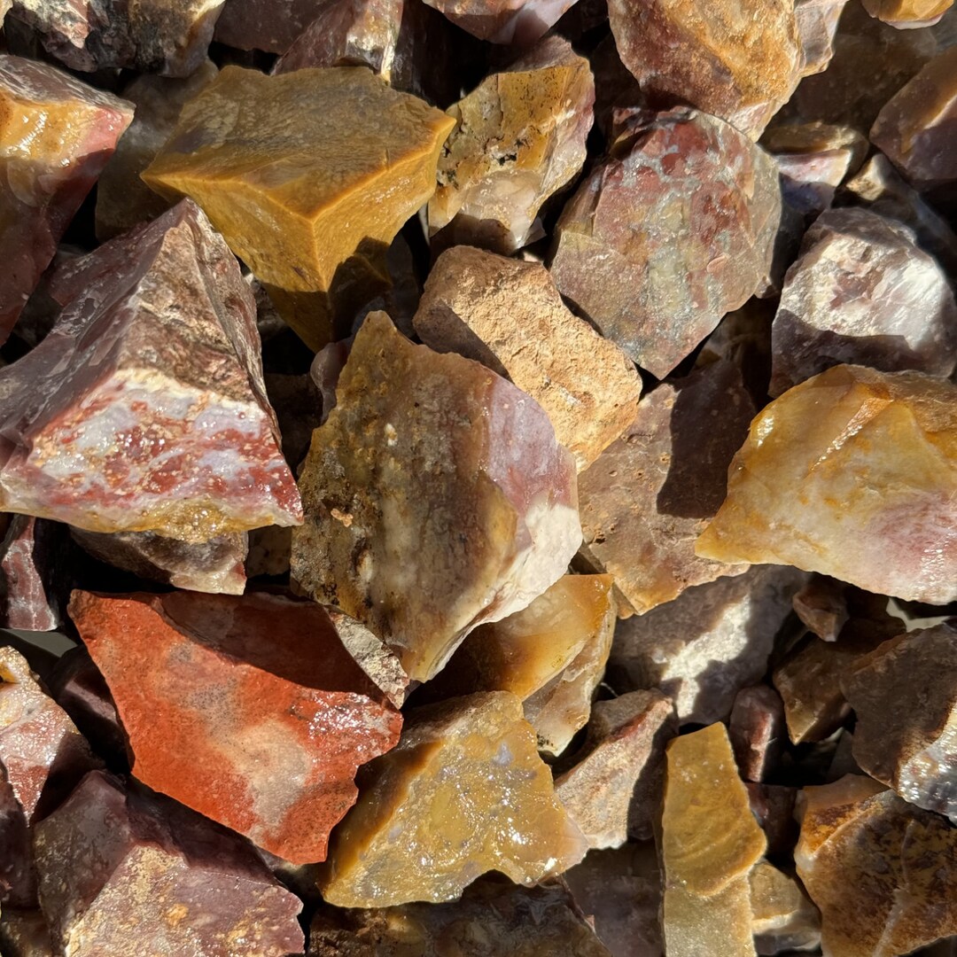 South Dakota USA Jasper Rock Tumbling Rough - Etsy