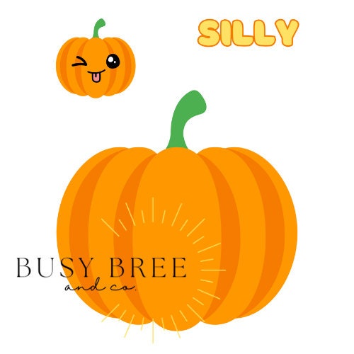 8 Sheet Pumpkin Play Doh Mat 8.5x11 Inches, Emotions Play Doh Mat, Play ...