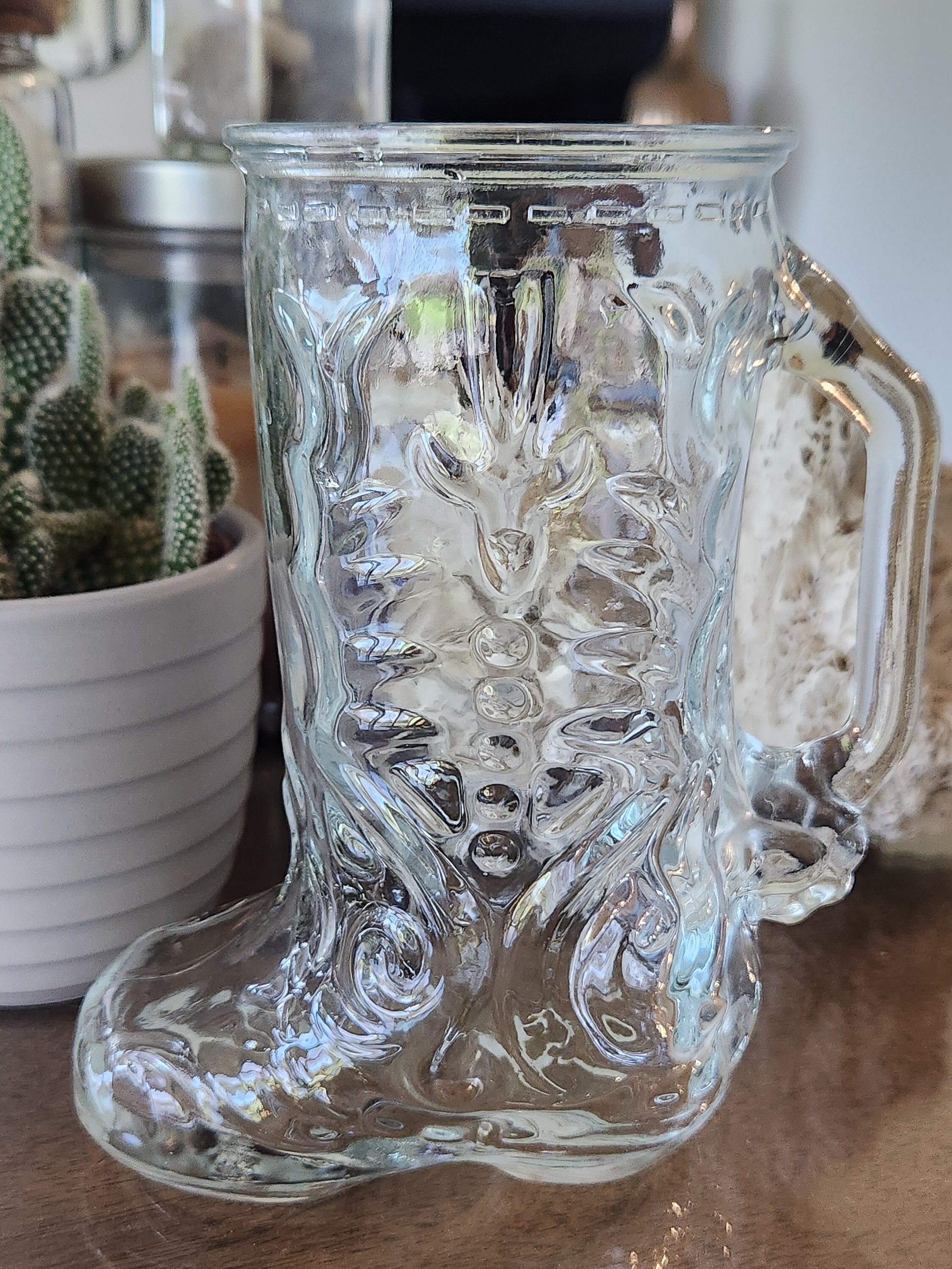 Vintage Cowboy Boot Stein - Etsy