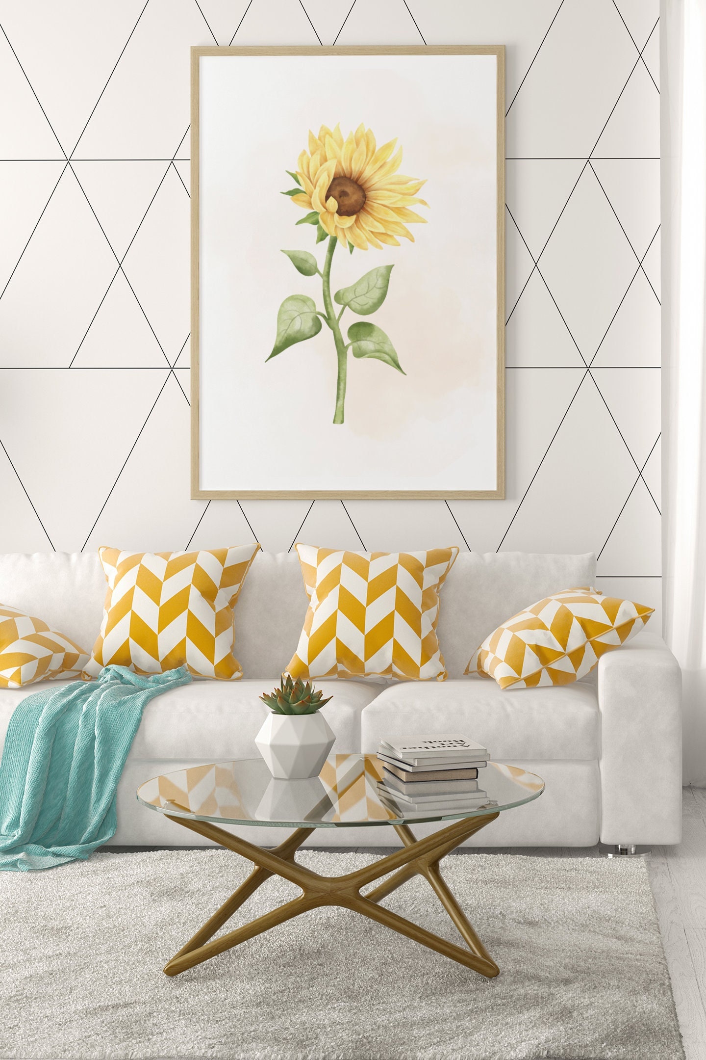 Digital Sunflower Art, Sunflower Inspirational Quotes, Motivational ...