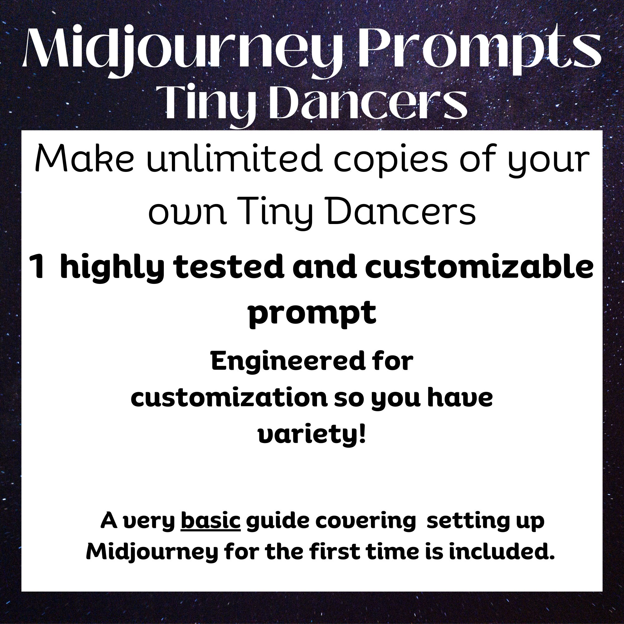 Midjourney Prompt, Tiny Dancers, AI Arts, Midjourney Prompts Clipart ...