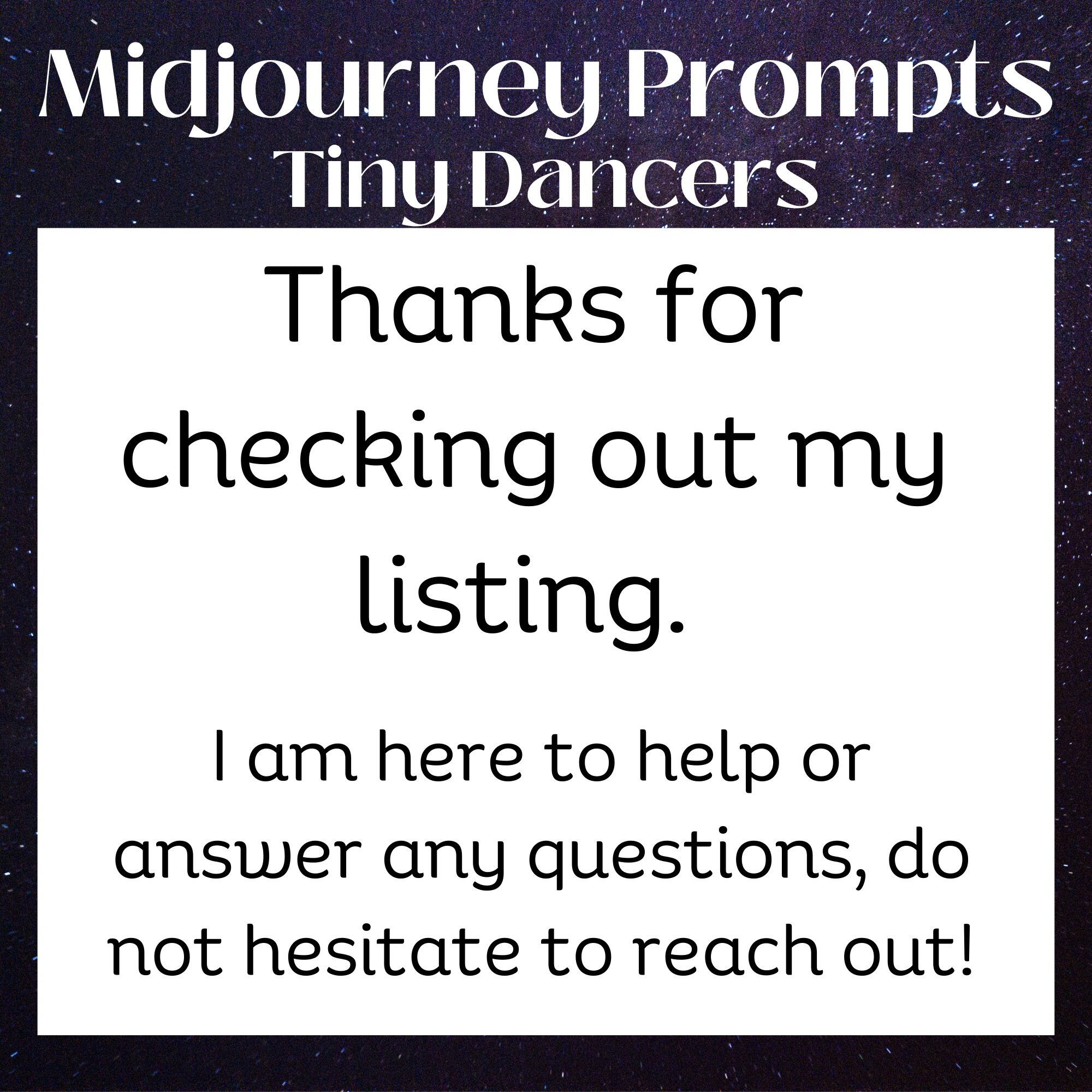 Midjourney Prompt, Tiny Dancers, AI Arts, Midjourney Prompts Clipart ...
