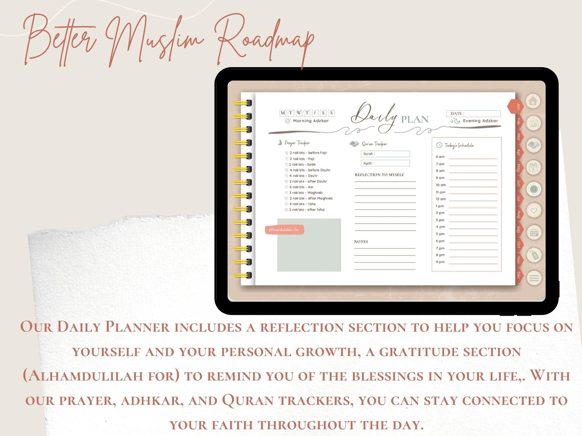 Better Muslim Roadmap - Islamic Digital Planner, Goodnotes , Ipad ...