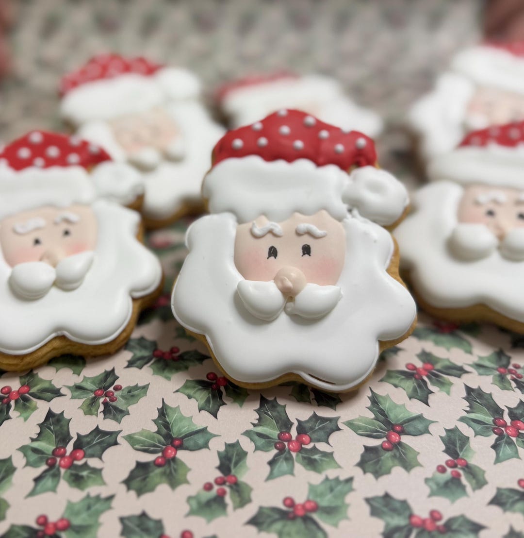 Christmas Biscuits / Christmas Cookies/ Bespoke Iced Cookies / Iced ...
