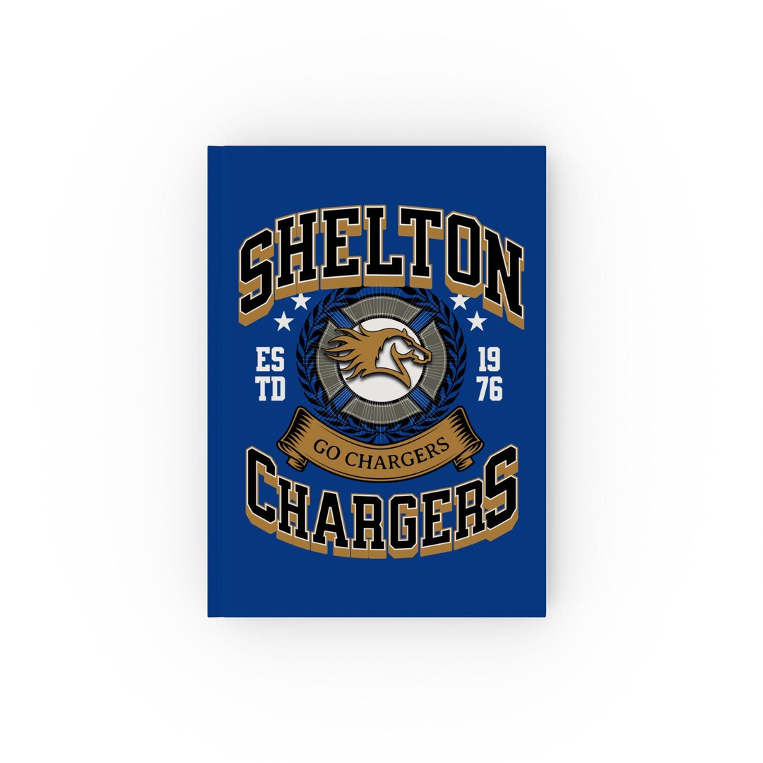 Shelton Charger Spirit Journal, School Spirit Notebooks, Personalized ...