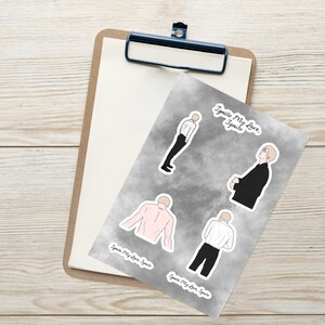 Shatter Me Aaron Warner Sticker Sheet Book Series Bookstagram Booktok ...