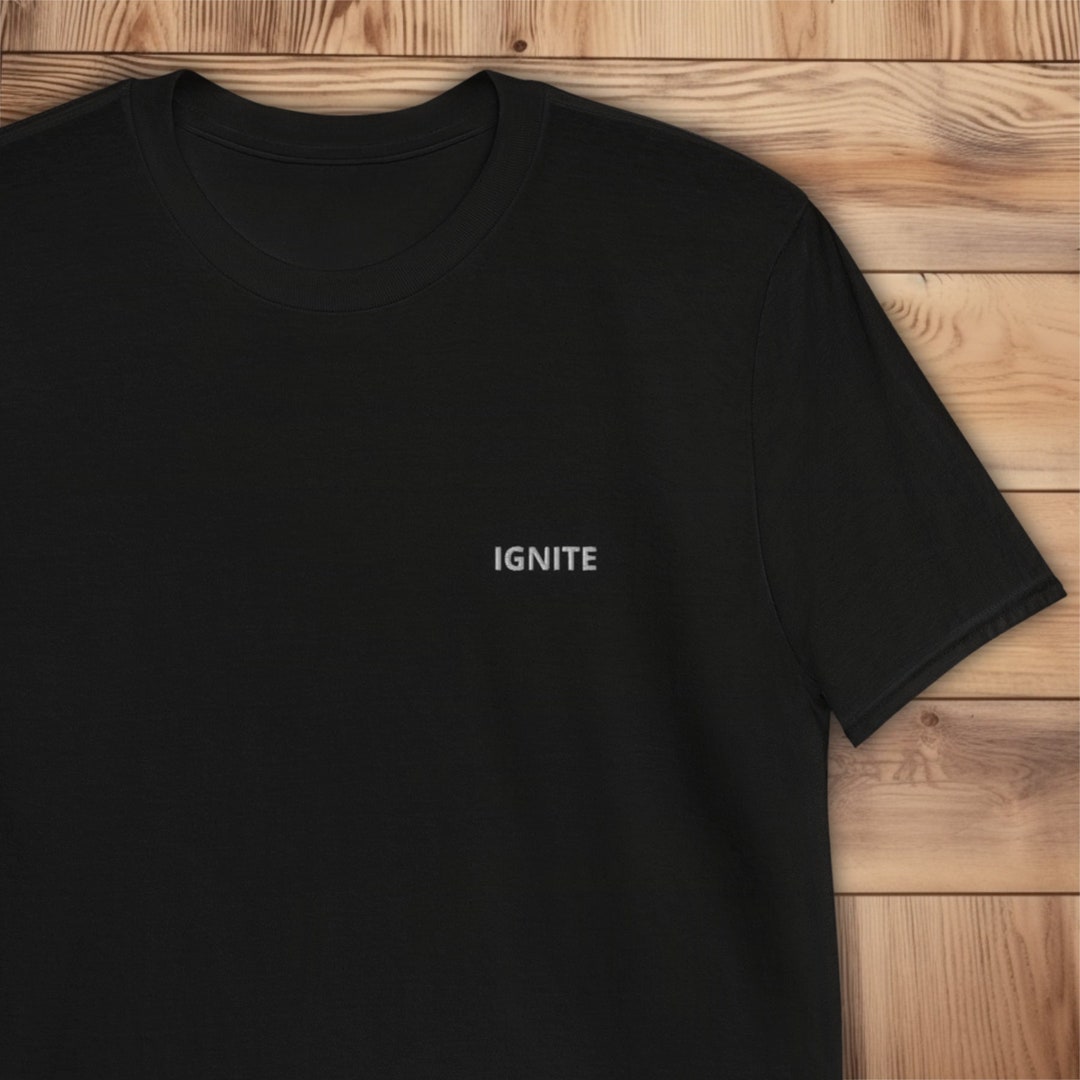 IGNITE Shatter Me Embroidered T-shirt Aaron Warner Juliette Ferrars ...