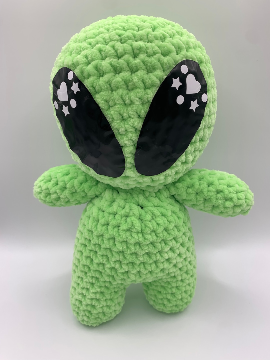Green Alien Plushie - Etsy