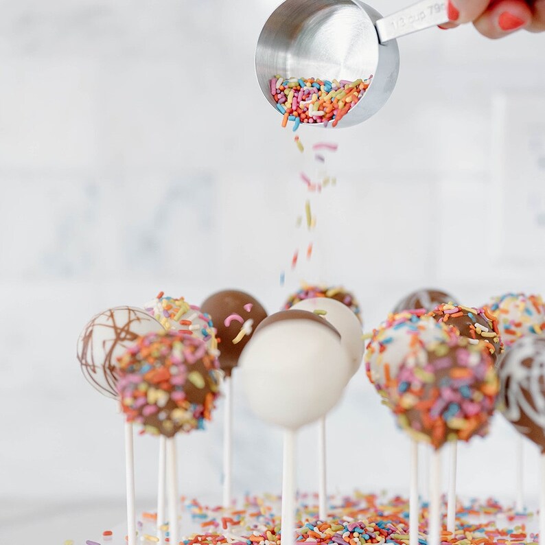 DIY Gluten Free Confetti Cake Pop Baking Kit Unique Gift Easy to Use ...