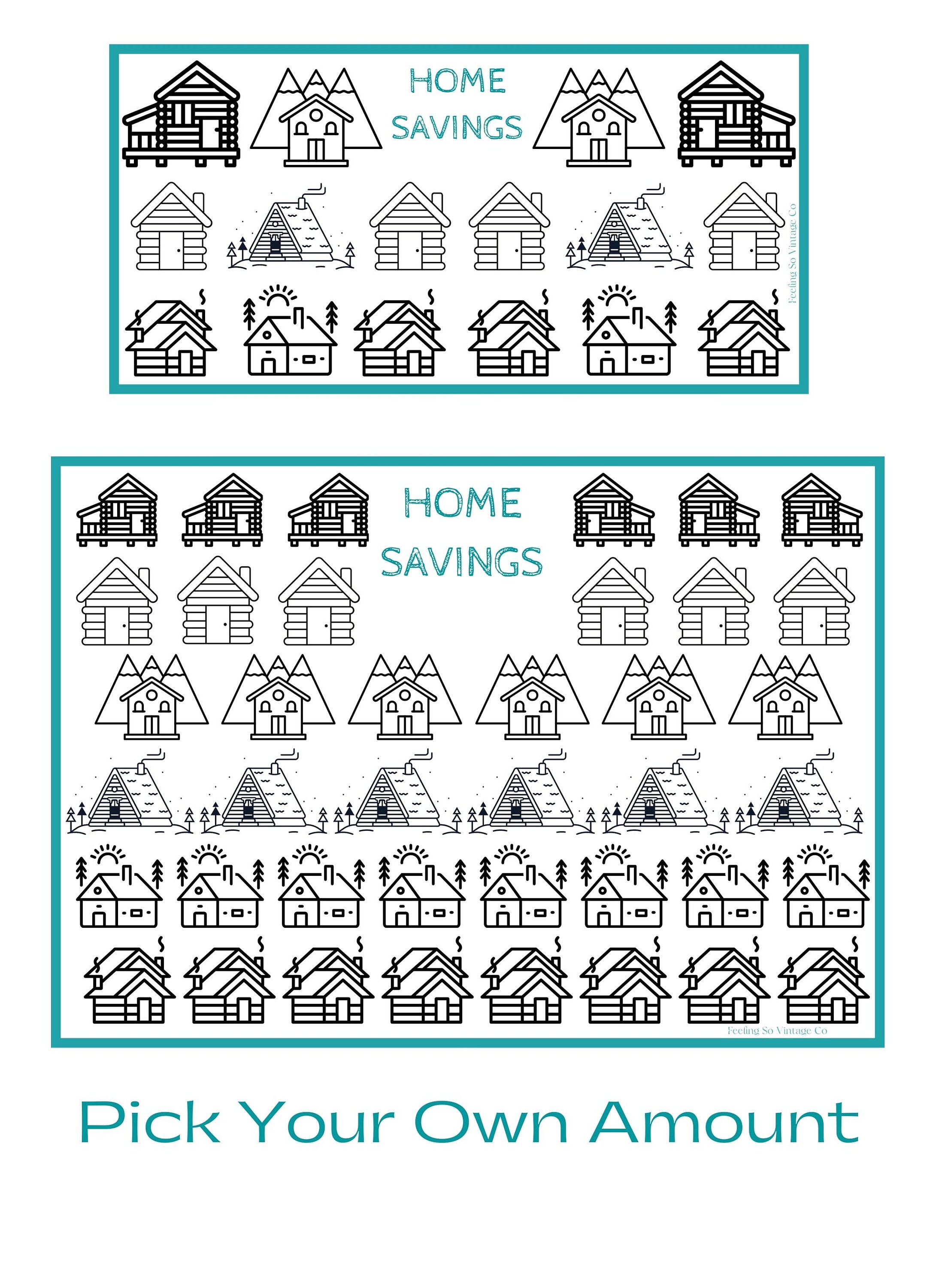Home Savings Challenge | Moving Savings Challenge | New Home Savings ...