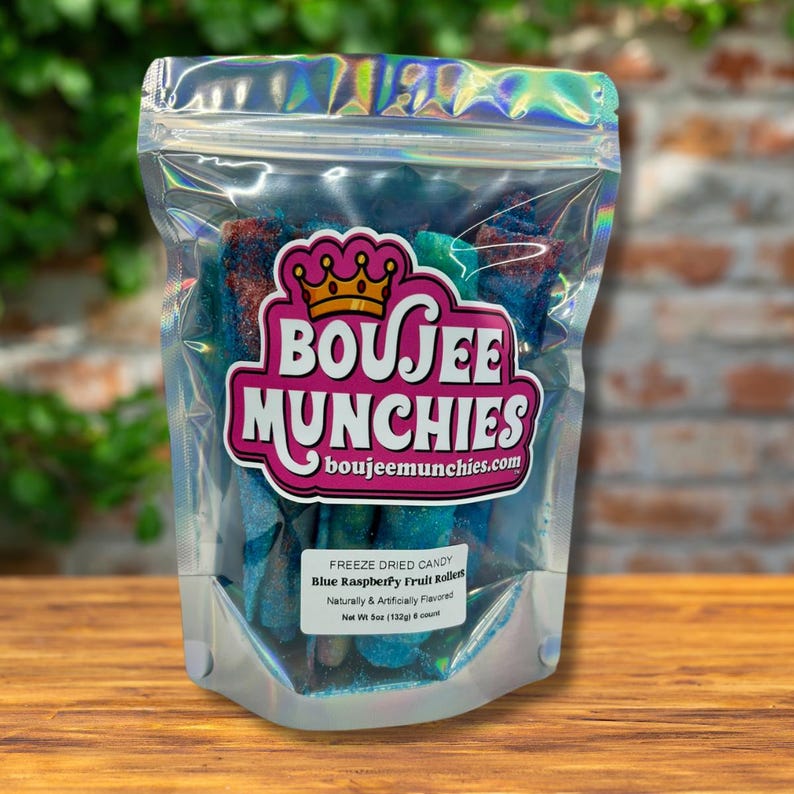 Freeze Dried Blue Raspberry Fruit Rollers - Etsy