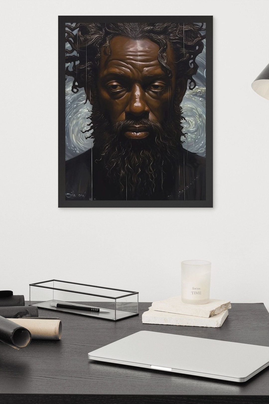 Black Man Poster Black Art African American Wall Art - Etsy