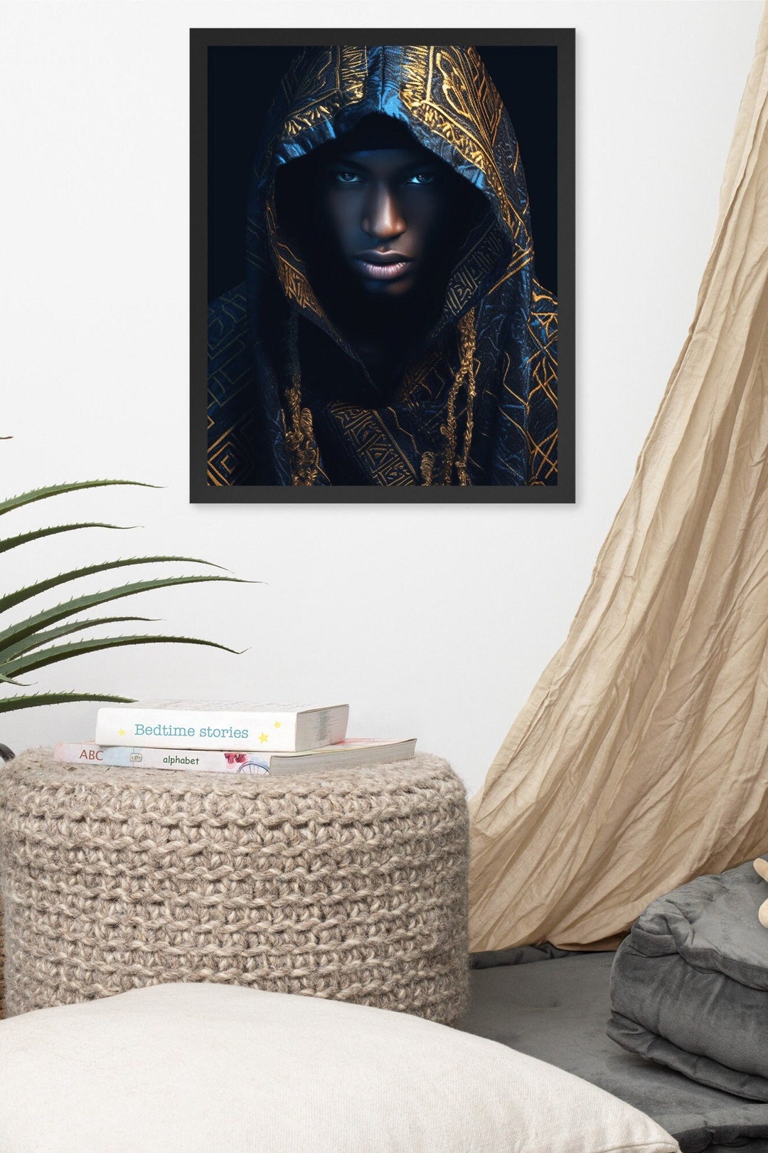 Black Man Poster Black Art African American Wall Art Wall Hangings ...