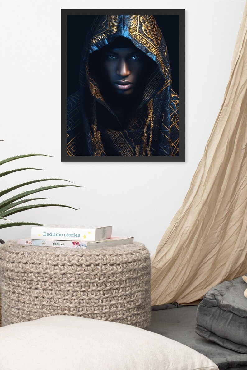 Black Man Poster | Black Art | African American | Wall Art | Wall ...