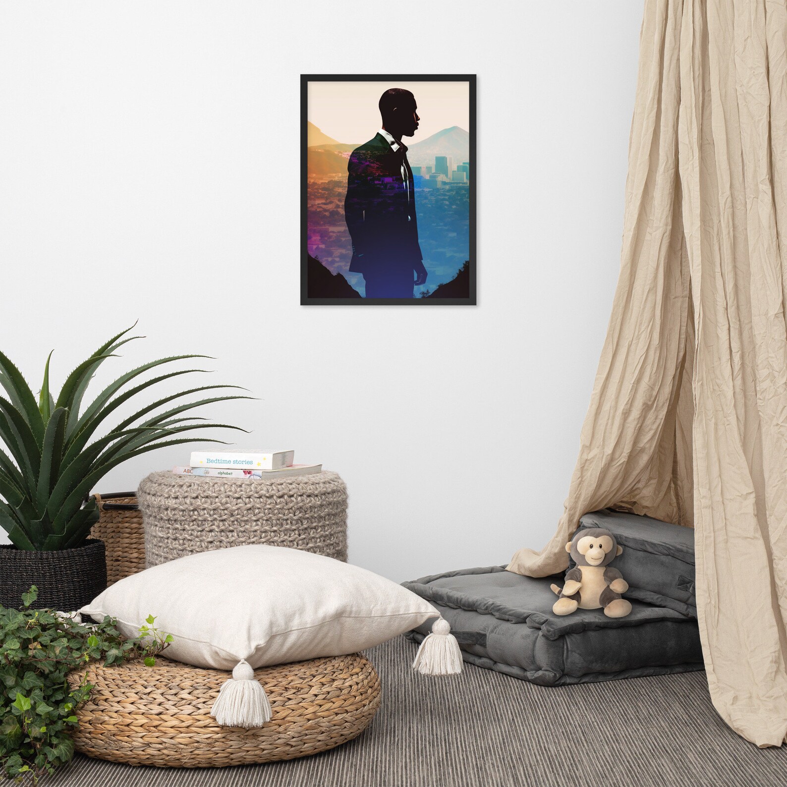 Black Man Poster | Black Art | African American | Wall Art | Wall ...