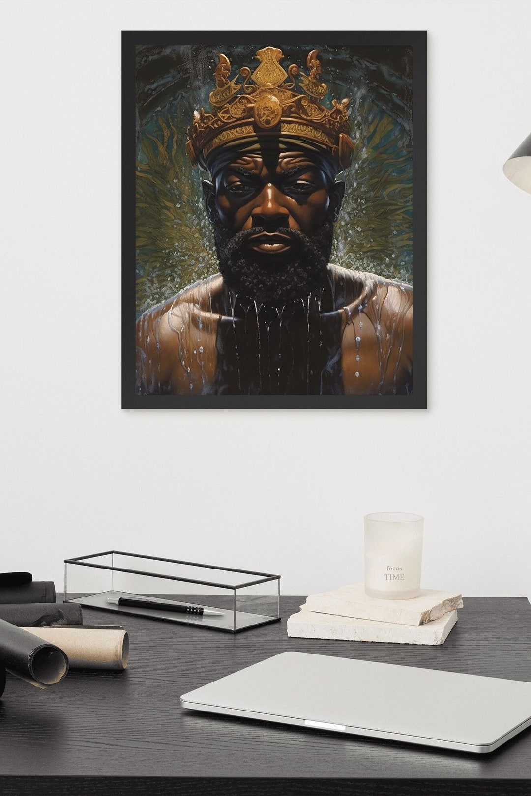 Black Man Poster | Black Art | African American | Wall Art | Wall ...