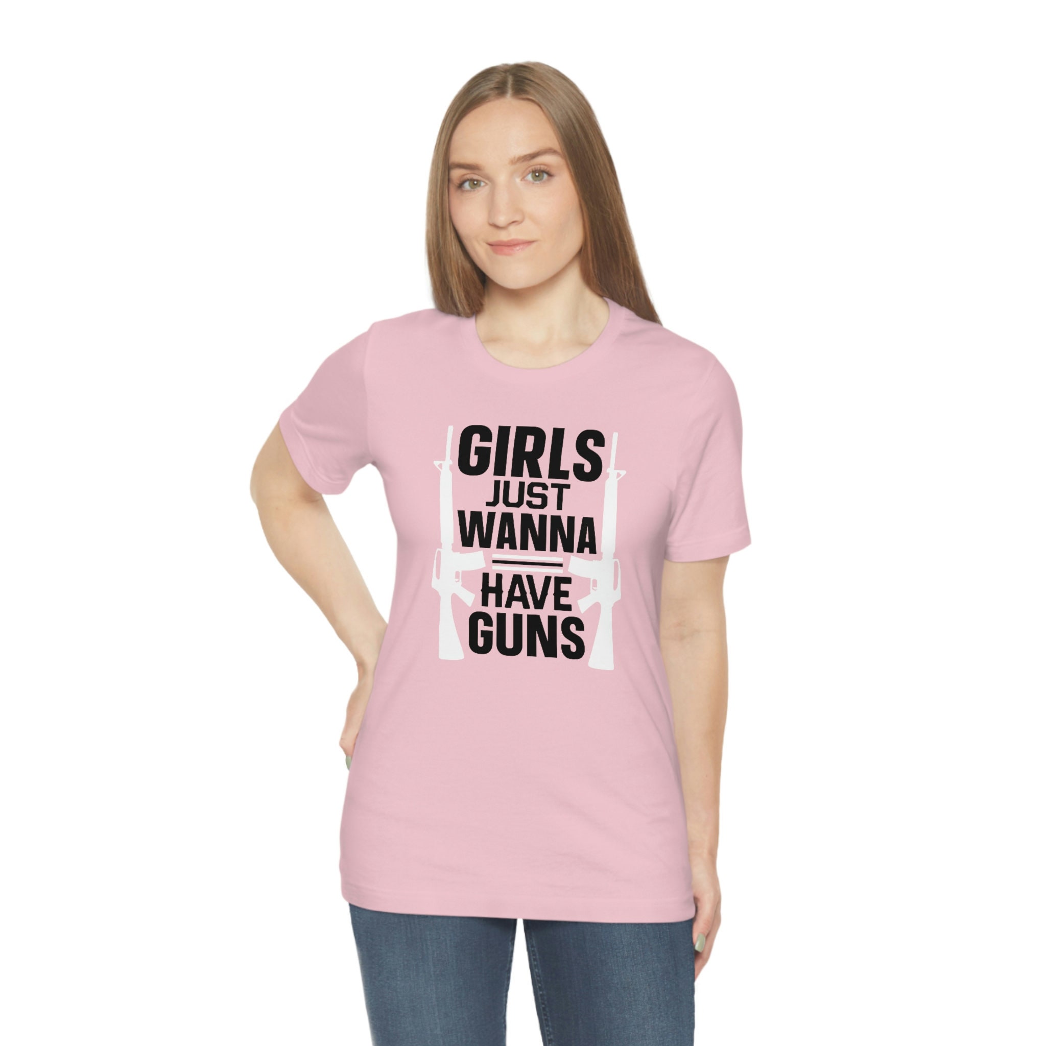 Girl Gun Shirt Pro Gun Lover Gift 2nd Amendment T Shirt Girl Who Shoots ...