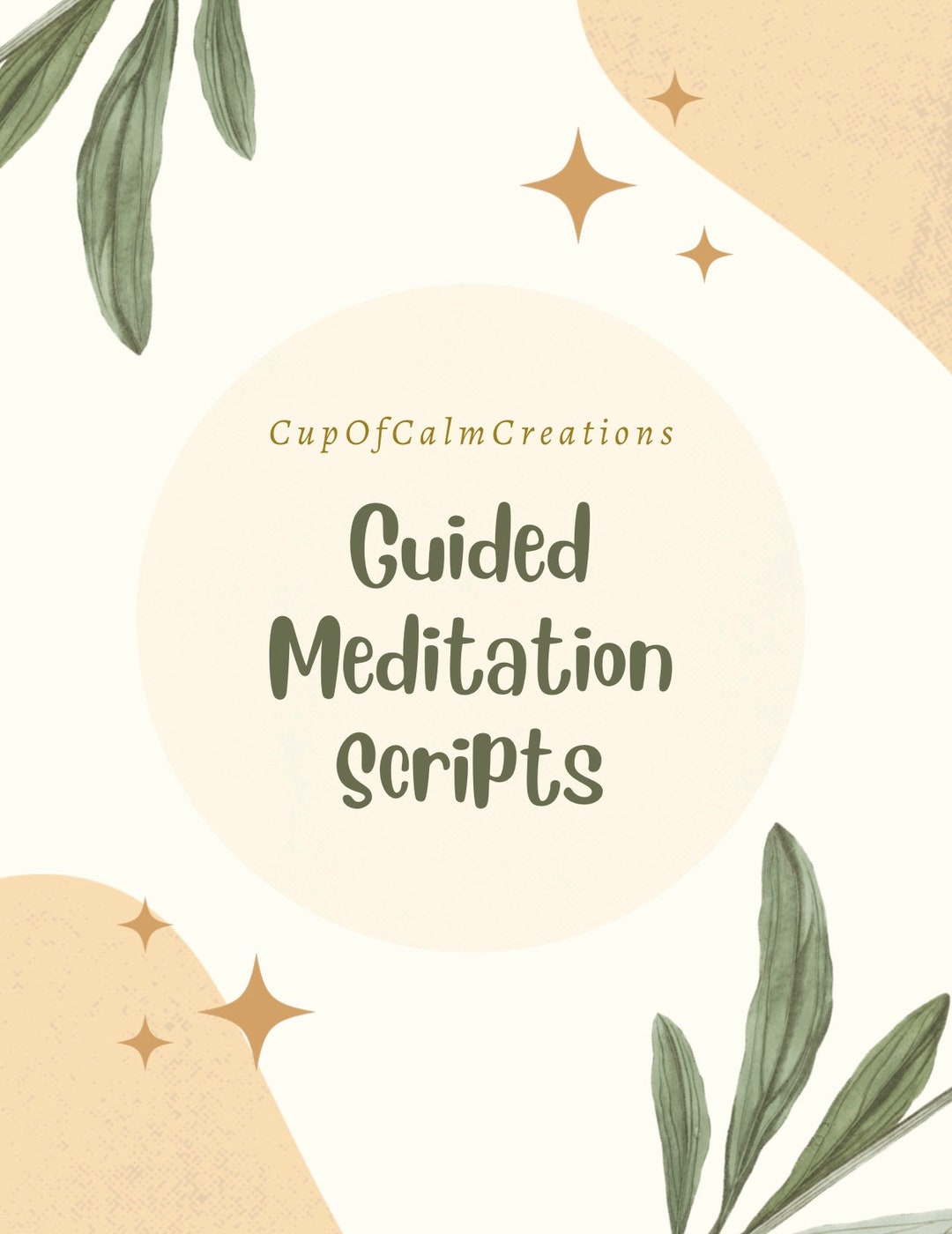 Guided Meditation Scripts for Mental Health, Therapist, Personal Use - Etsy