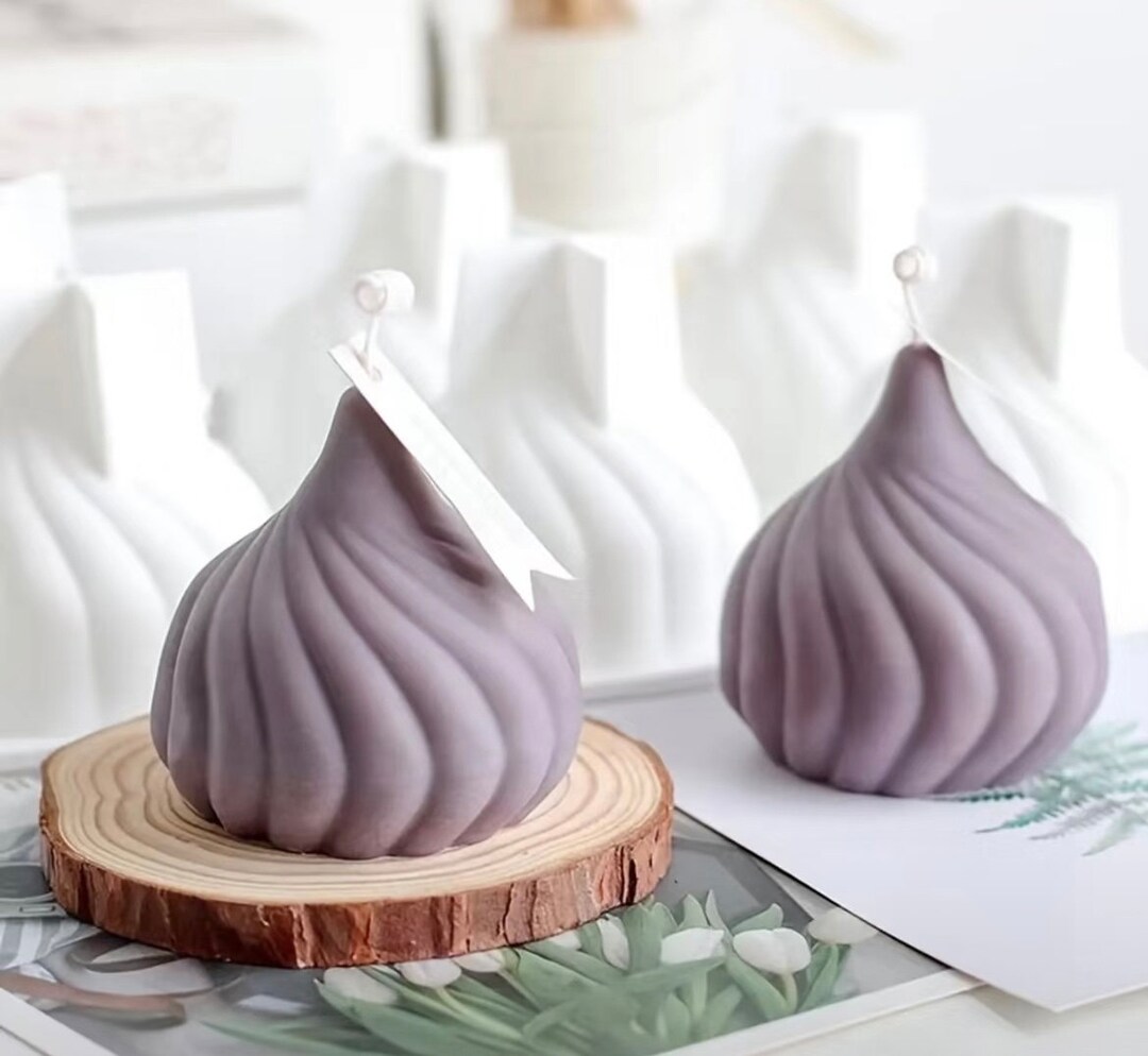 Mini Onion Silicone Mold, Boho Candle Mold, Onion Soap Mold, Chocolate ...