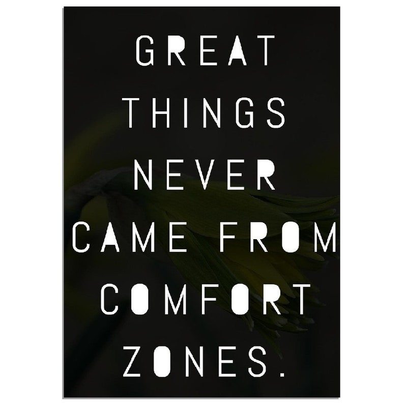 Motivational Quote Poster - Wall Art - Etsy