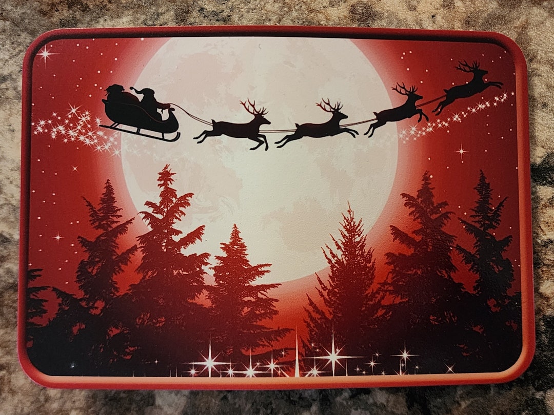 Red Santa Belt Buckle - Etsy