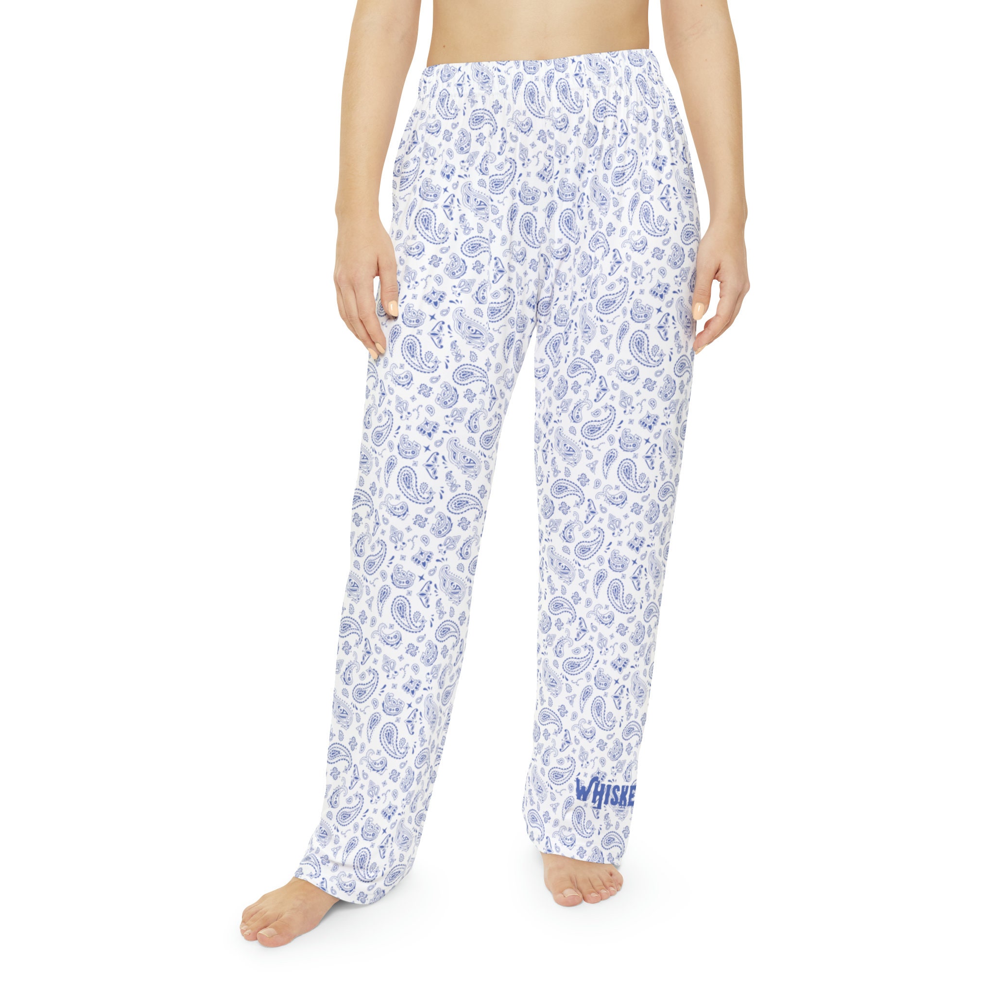 Blue Paisley - Women's Pajama Pants - Etsy