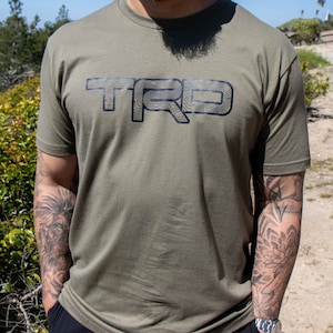 TRD Topographic T-shirts - Etsy