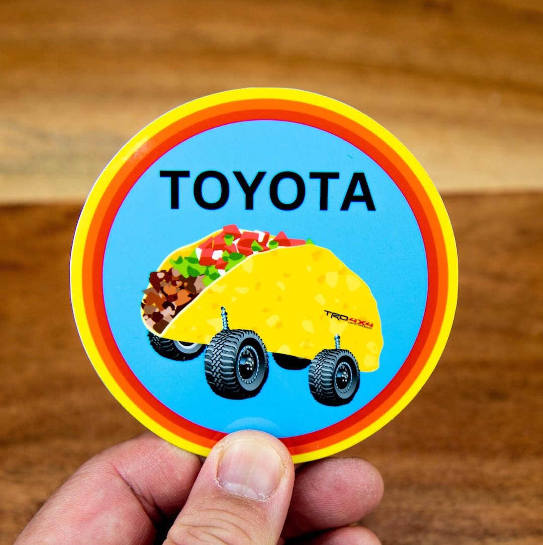 Taco Truck Tacoma 3.5 Inch Glossy Sticker - Etsy