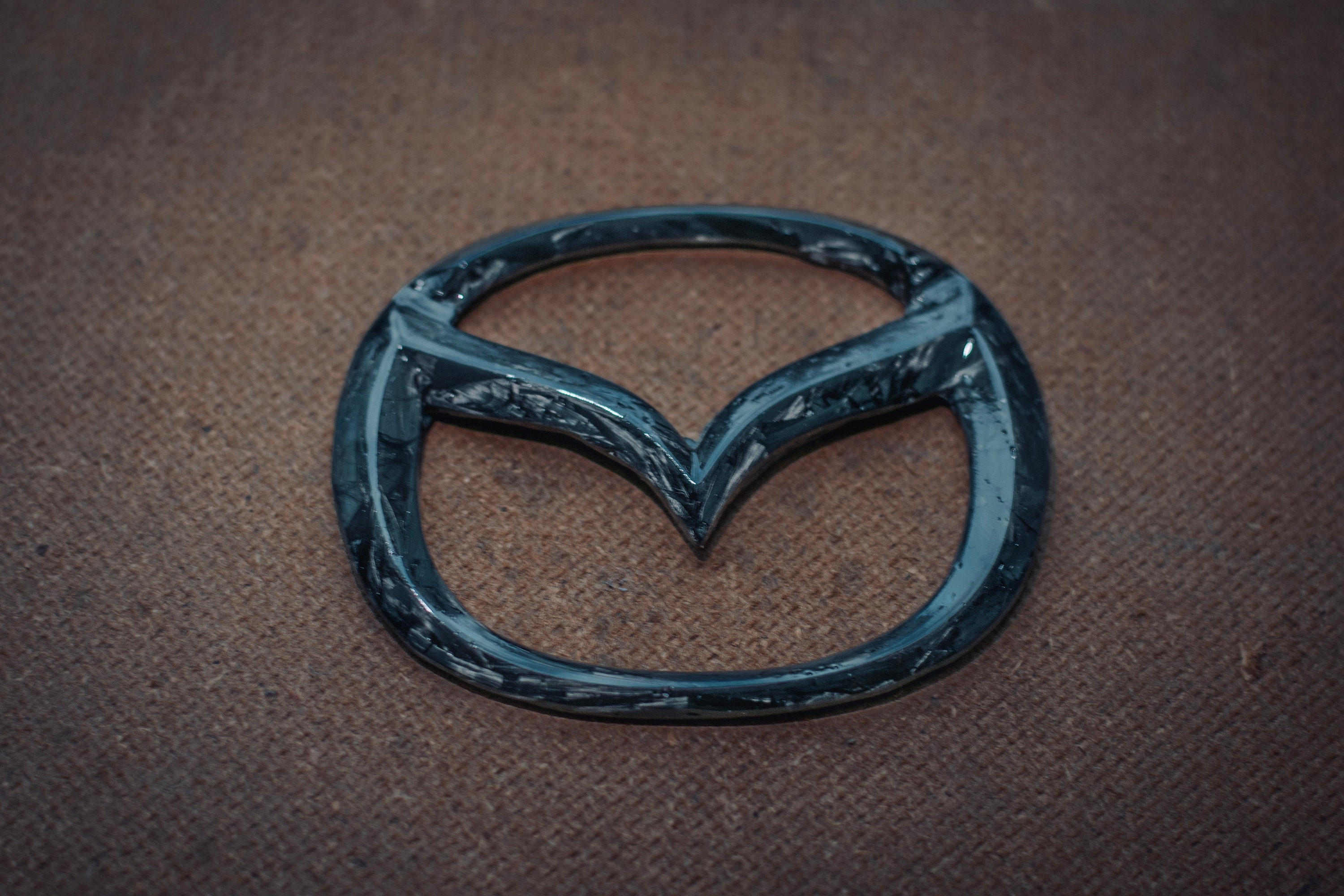 Black Mazda Emblem Wallpaper
