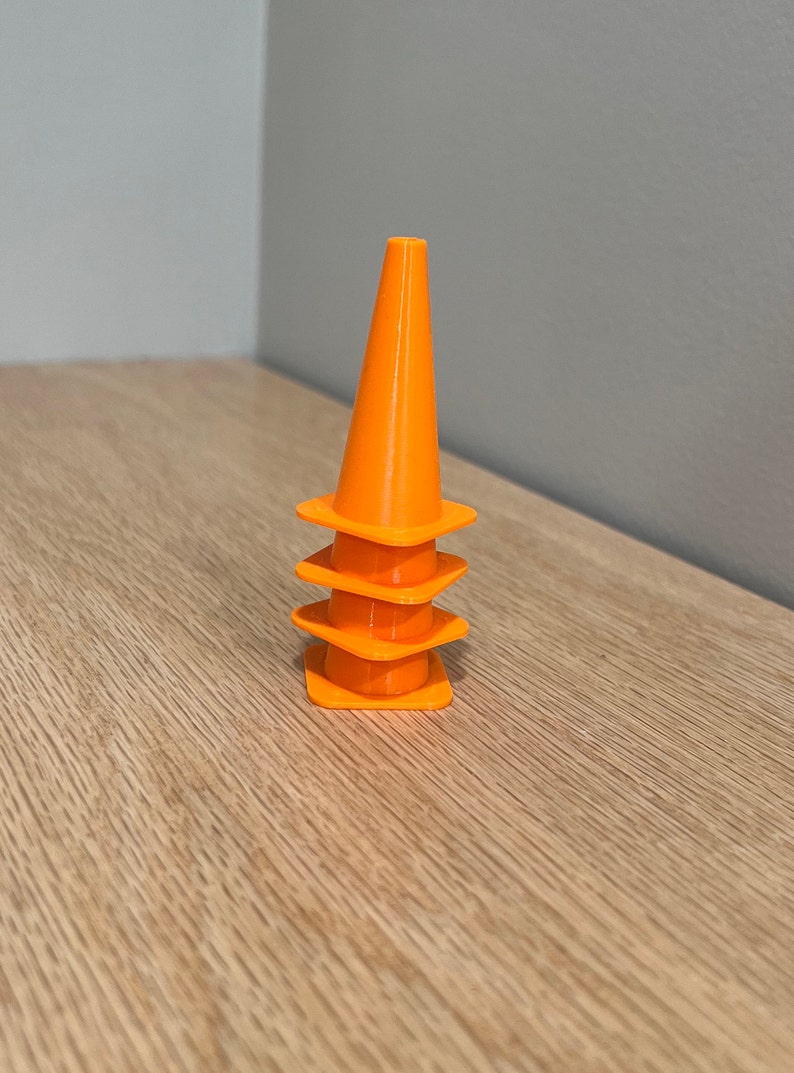 Mini Traffic Cones 6 Pack - Etsy