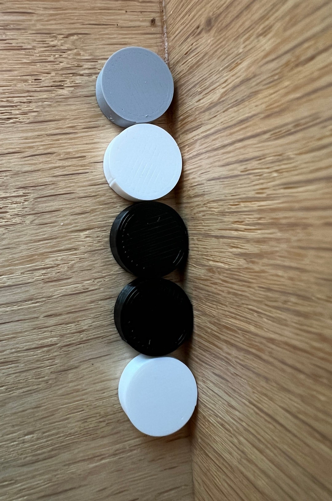 3D Printed Replacement Pucks: Mini Game Pieces (set of 5) - Etsy